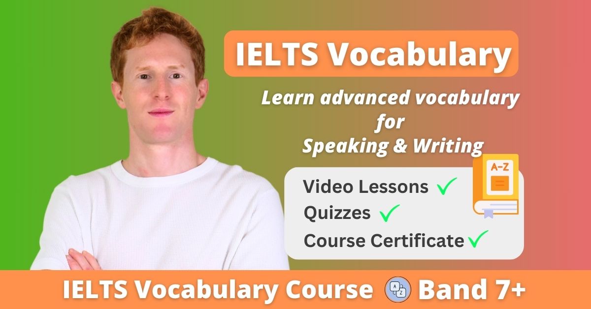 IELTS Vocabulary Course – English Pro Tips